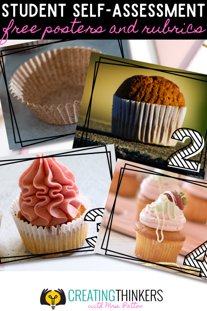 Sweet Self Assessment Students Will Love - Creating Thinkers with Mrs ...